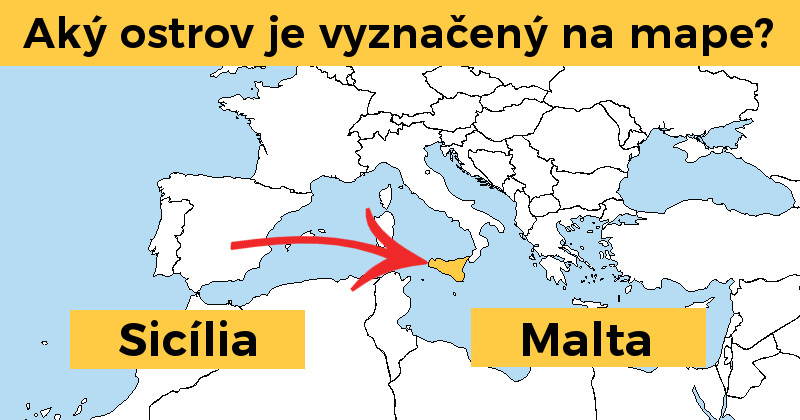 Slepá mapa: Poznáte európske ostrovy? | interez.sk