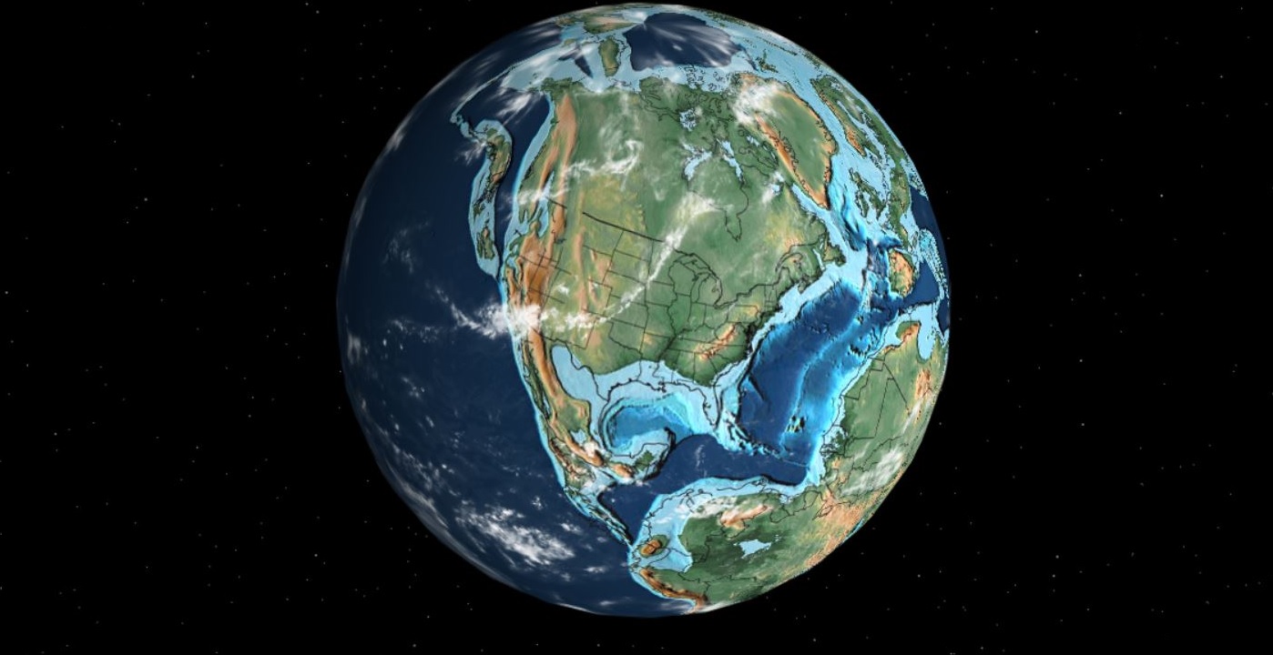 Mapa ukazuje, kde sa nachádzali mestá pred miliónmi rokov | interez.sk