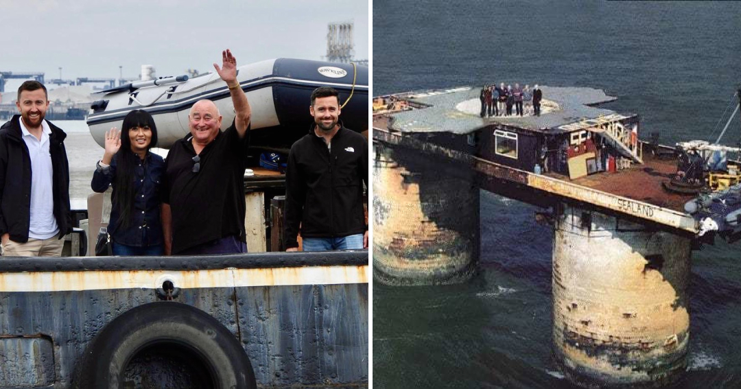 Rodina žije na najmenšom neuznanom štátnom území. Sealand má mnoho ...