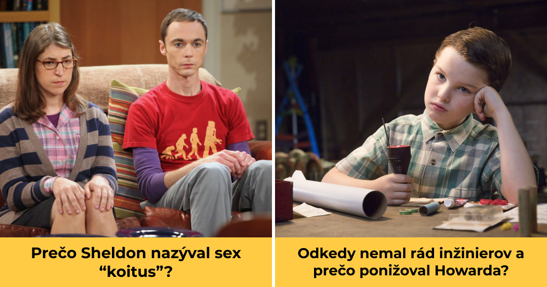 Boli záhadou: 6 zvláštnych návykov Sheldona zo sitkomu Teória veľkého ...