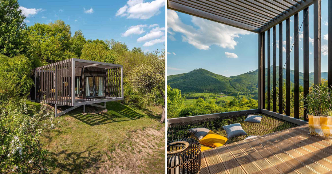 Z postele sa uložíte priamo do siete: Štýlové ubytovanie v prírode ...