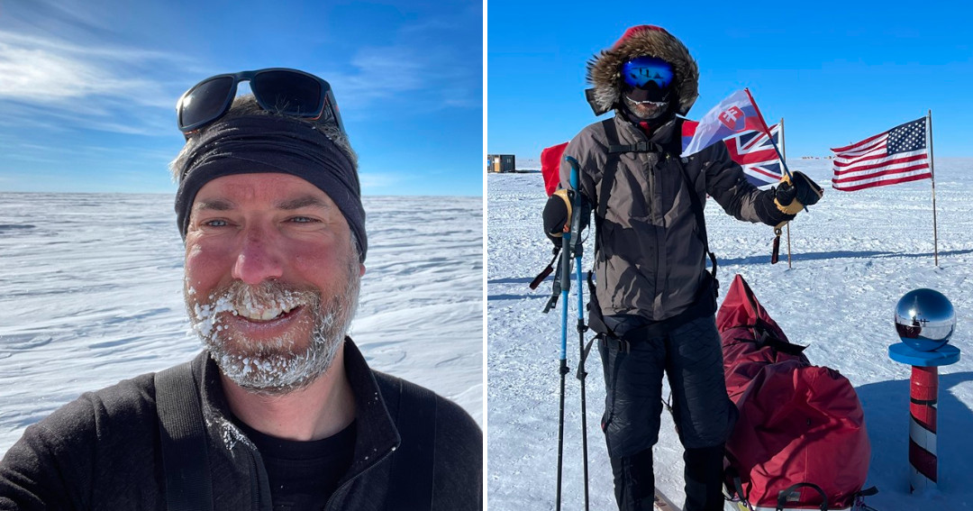 Martin dobyl Južný pól z pobrežia ako prvý Slovák: Vonku bolo -40 ...