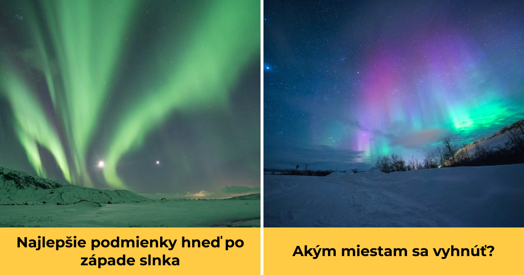 Ako, kedy a kde môžete pozorovať polárnu žiaru na Slovensku? Tieto rady zvýšia šancu, že ju túto ...