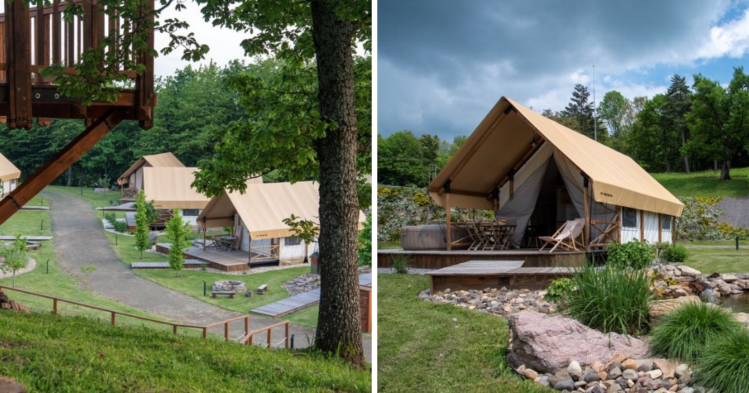 Kempovanie, ktoré si užije aj zarytý milovník hotelov: Glamping pri ...