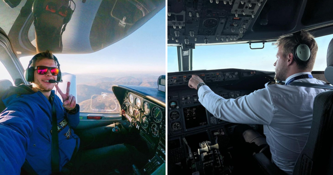 22-ročný Martin je jeden z najmladších pilotov Boeingu 737: Simulátor ...