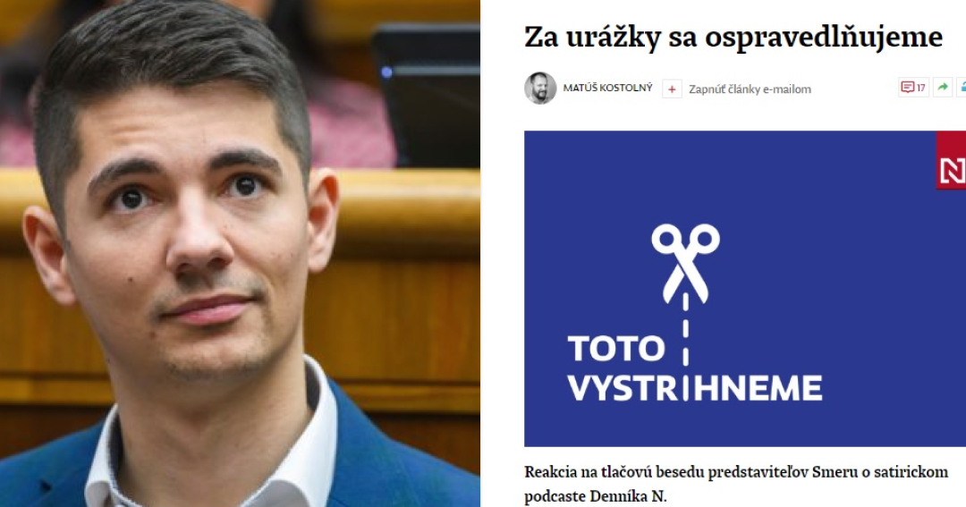 Denník N sa ospravedlnil za to, že troch politikov Smeru nazval ...