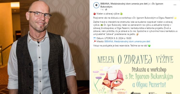Igor Bukovský, spájaný s dezinformáciami, bude v Bibiane hovoriť o ...