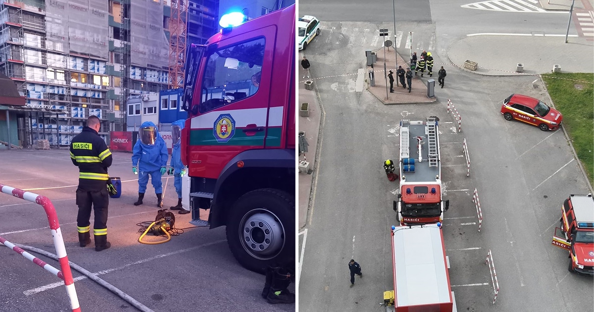 Poplach pri nemocnici v Poprade: V kontajneri sa objavili fľaše ...