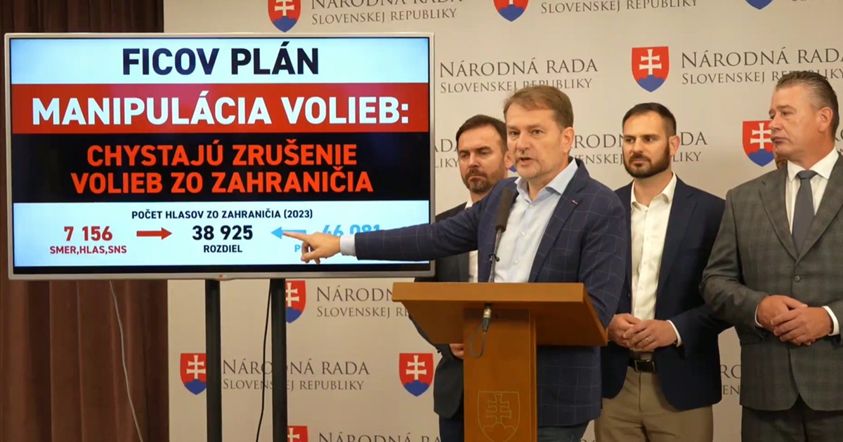 Matovič obviňuje koalíciu: Chce vraj zrušiť možnosť voliť zo zahraničia ...