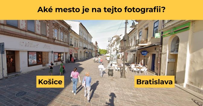 Kvíz: Uhádneš slovenské mesto podľa náhodného záberu z Google Maps? Len ...