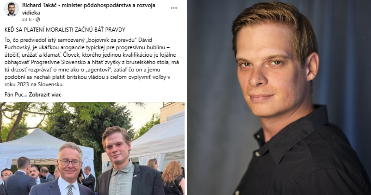 Šachmat: Minister Takáč obvinil Púchovského z platenia britskou vládou ...