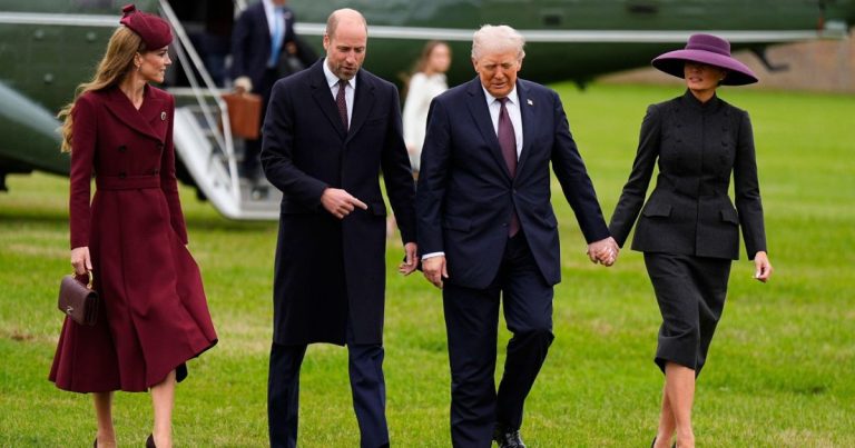 Donald Trump sa stretol s princom Williamom a Kate. Expert na odčítanie ...