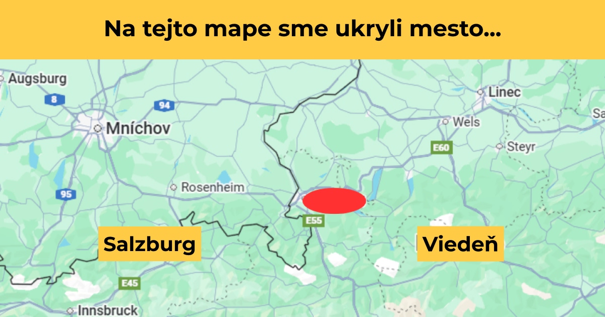 Na európskej mape sme ukryli 10 miest: Hádaj, ktoré to sú. Všetky ich ...